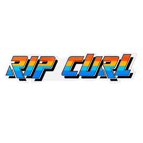 Rip Curl Logos Stickers Multicolor Xtremeinn