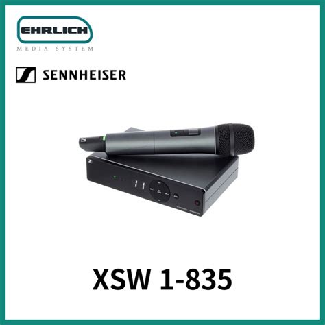 젠하이저 Sennheiser Xsw 1 835 무선 핸드 보컬 마이크 1채널 엘리츠미디어