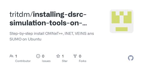 Github Tritdm Installing Dsrc Simulation Tools On Ubuntu Step By Step Install Omnet Inet