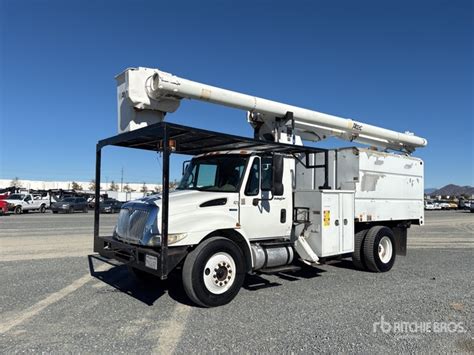 2010 Altec Lrv56 56 Ft On 2011 International Durastar 4300 4x2 Forestry