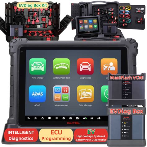 Autel MaxiSys Ultra EV 2024 Newest EVDiag Kit EV High-Voltage System ...