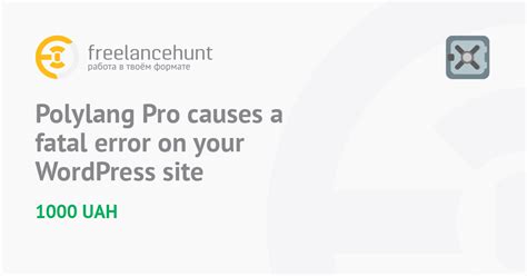 Polylang Pro Causes A Fatal Error On Your Wordpress Site • Freelance