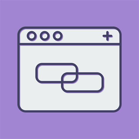 Link Vector Icon 23620730 Vector Art At Vecteezy