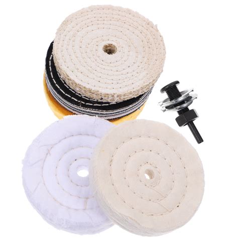 1 Set Buffing Wheel Drill Buffer Attachment Car Buffer And Polisher