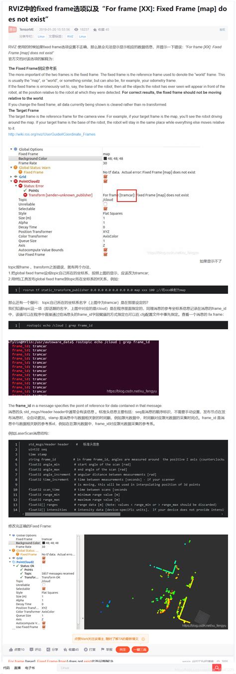 第一次在我的p200上自己用rviz展现激光雷达数据 诗筱涵 2048 Ai社区