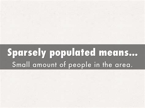 😂 What Does Sparsely Populated Mean Sparsely Dictionary Definition