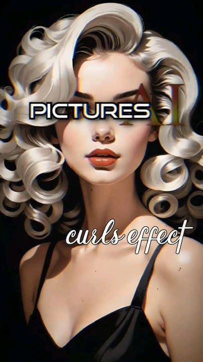 Нейросеть рисует красивых девушек с кудрями Ai Beautiful Lady Curls Effect Youtube