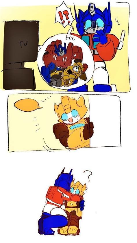 One Short De Bumblebee ¿pesadilla Bumblebee X Optimus Prime Transformers G1transformers