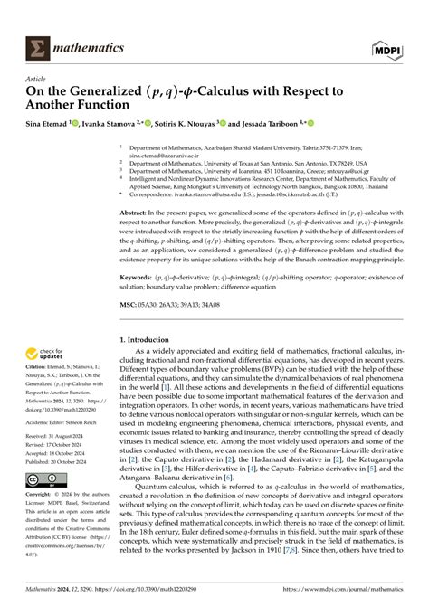 pdf on the generalized p q ϕ calculus with respect to another function