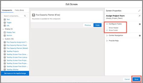 Add The Flux Planner Contextual Component To A Taskray Onboarding Flow