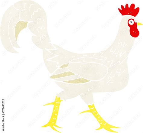 Cartoon Cockerel Stock Illustration Adobe Stock