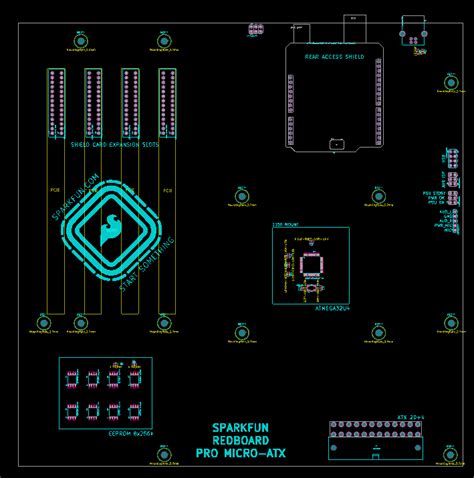 Micro Atx Arduino Is The Ultimate Breakout Board Hackaday