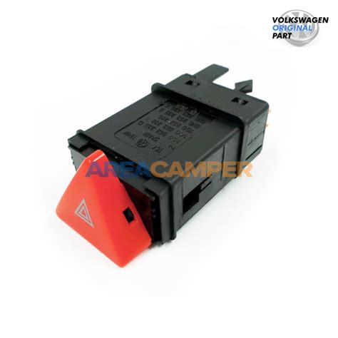 Interruptor Luces Emergencia Wv T4 09 1998 06 2003 Para Mod Con Bola De Remolque 8 Pins