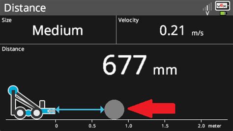Using The Distance Sensor With VEX V5 VEX Library