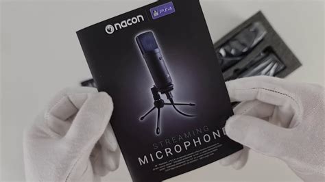 Nacon Streaming Microphone Ps4 Unboxing Youtube