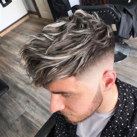 Platinum Blonde Hair Color Men