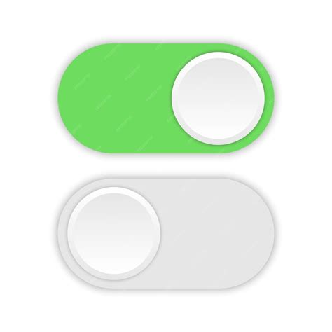 Premium Vector Switch Toggle Buttons