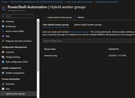 More Automation Using Hybrid Worker Runbooks In Azure Automation See
