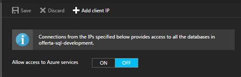 Azure Automation Runbooks Access To Azure Sql Database Server Fault