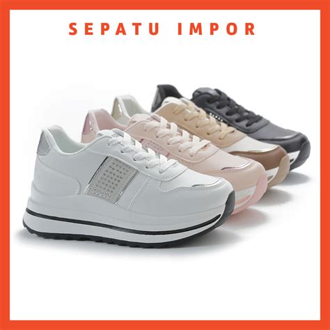 Jual Dokter Sepatu Import Sepatu Sneakers Wanita Shoes Sporty Import Premium Quality A2801
