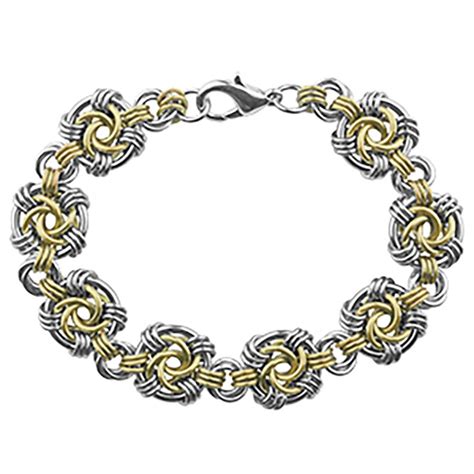 Swirls Bracelet Chainmaille Tutorial Etsy