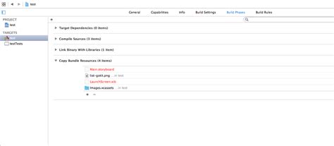 Objective C Images Are Not Added In Copy Bundle Resources In Ios Stack Overflow