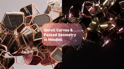 Unroll Curves And Packed Geometry In Houdini Tutorial Youtube