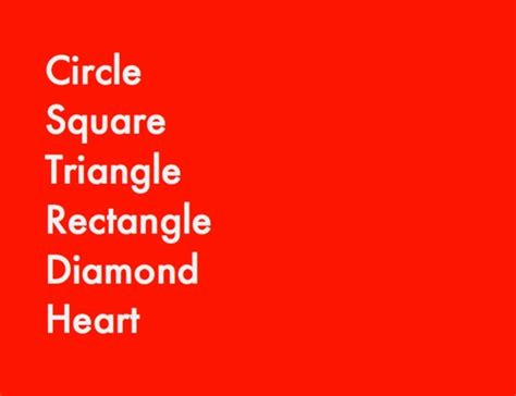 pdf flashcards circle square triangle · 2012 1 4 · circle square