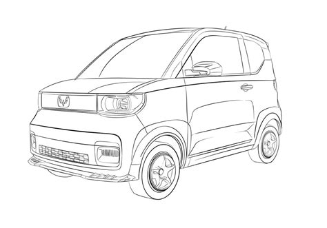 五菱简笔画简笔画第2页大山谷图库