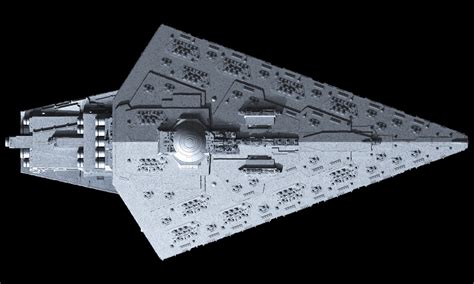 Mega Star Destroyer Assertor Cg Model By Ansel Hsiao Fractalsponge