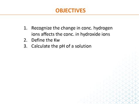 SOLUTION: Lesson 3 hydrogens ph - Studypool