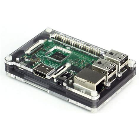 Pimoroni Pim149 Pibow 3 Coupé Ninja Case For Raspberry Pi Pi 2 And 3 Rapid Online