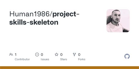 Github Human1986project Skills Skeleton