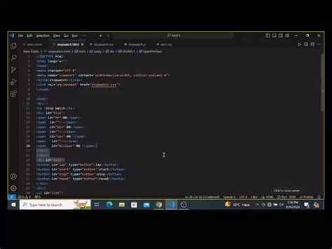 Tajinder Kaur On Linkedin Myfirstyearatcqst Stopwatch Html Css