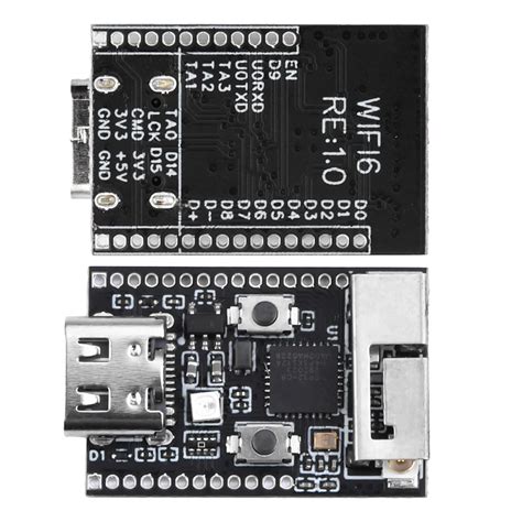placa de desenvolvimento wifi bluetooth interface tipo c baixa potência