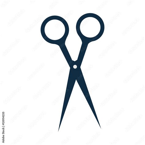 Hair Cutting Scissors Silhouette