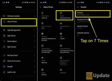 Realme UI Tips How To Enable Developer Options In Realme Smartphones