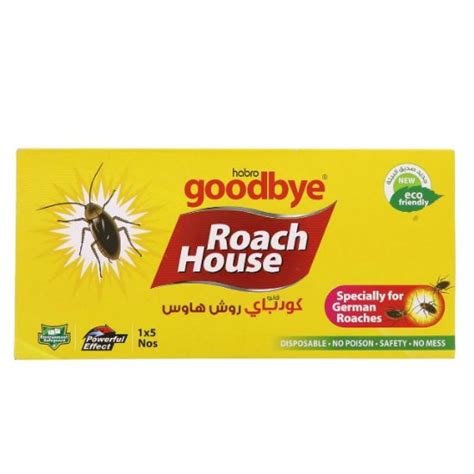 Almaya Goodbye Roach House Cockroach Trap Pack Of 5