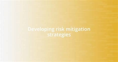 My Experience With Strategic Risk Assessment Uk