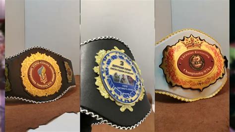 Пояси чемпіонські боксерські кікбоксерські карате ММА для