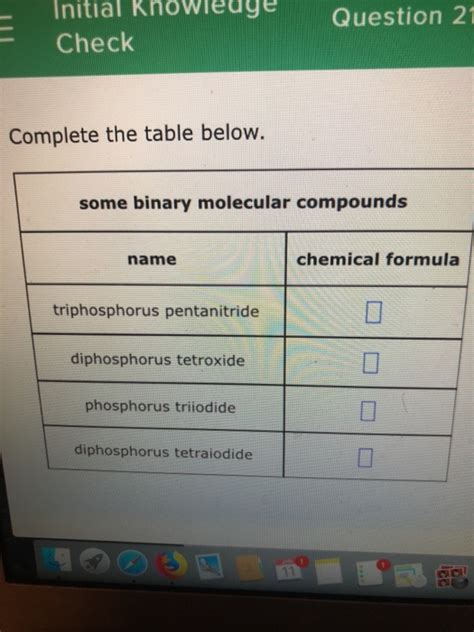 Solved Initial Knowieage Question 21 Check Complete The