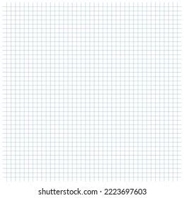 White Graph Paper Blue Lines Square Stock Vector Royalty Free