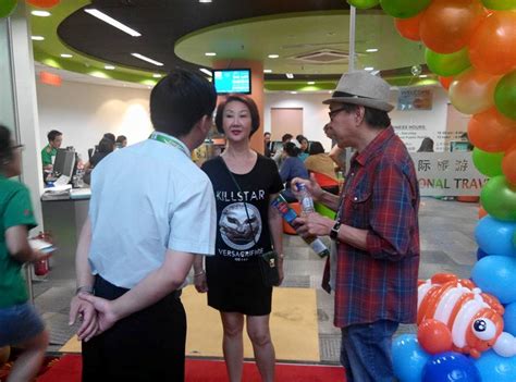 Famous Getai Singer Ms Lin Ru Ping In Da House With Mr Chen Shu Cheng