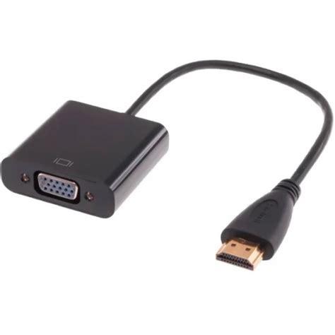 Переходник HDMI - VGA: подключение цифрового к аналоговому