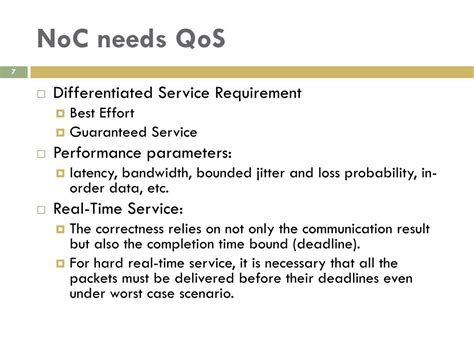 Ppt Real Time Communication Analysis For Nocs With Wormhole Switching Powerpoint Presentation