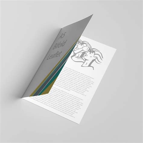 A5 Folded Leaflet Brightside Online Store