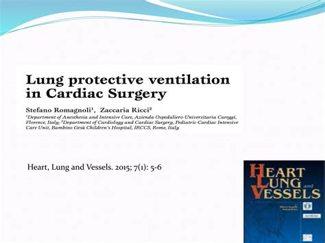 Lung Protective Ventilation Pptx