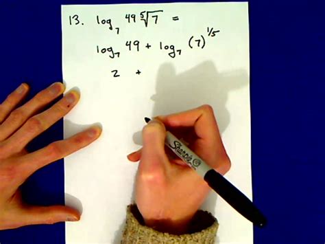 Practice Expanding Logarithmic Expressions Tutorial Sophia Learning