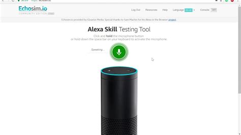 alexa skill testing tool youtube