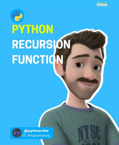 Python Vibe Hello Guys Lets Learn About Recursion👩‍💻
